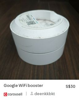 Google WiFi booster, Computers & Tech, Parts & Accessories, Networking ...
