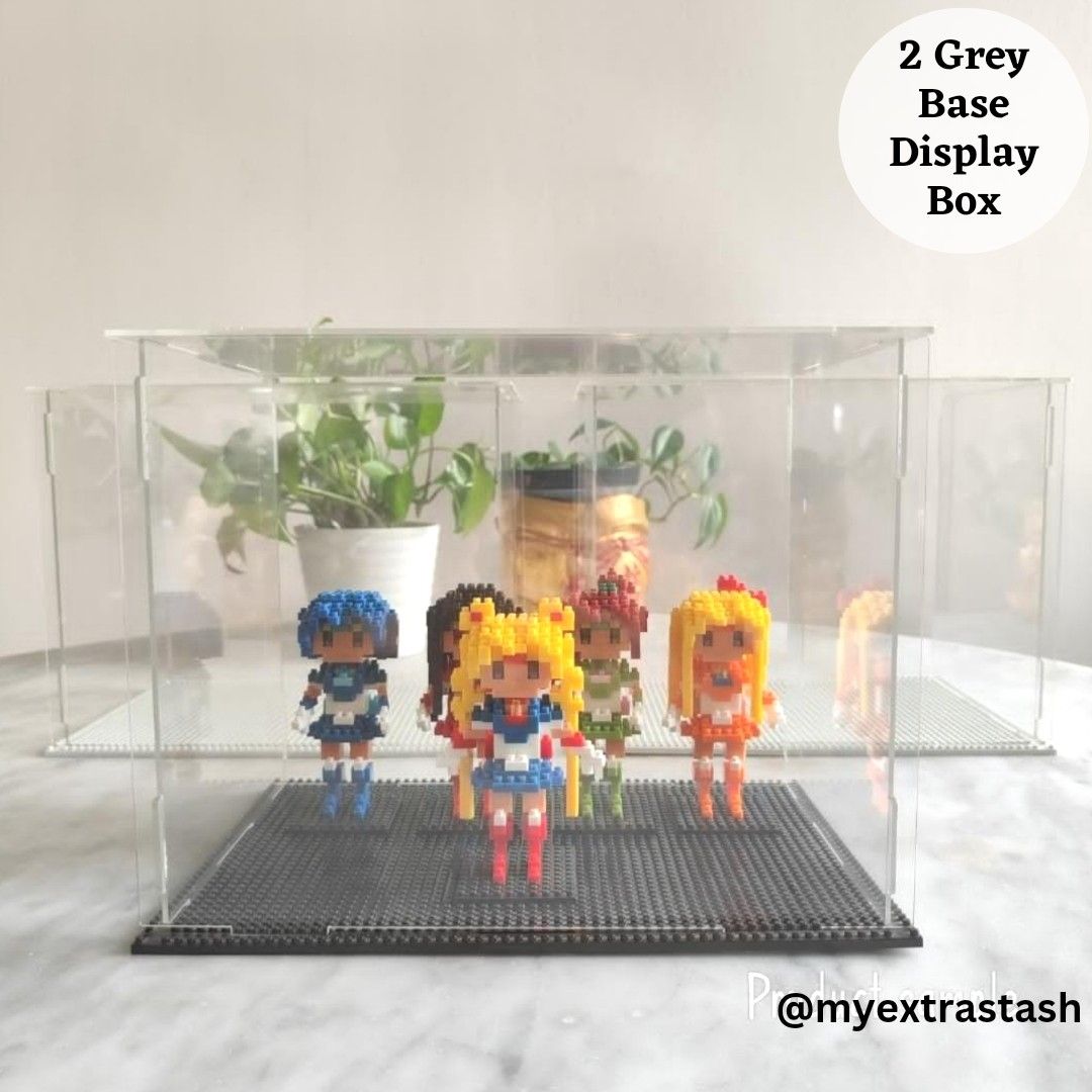 Nanoblock Acrylic Display Case Set, Furniture & Home Living, Home ...