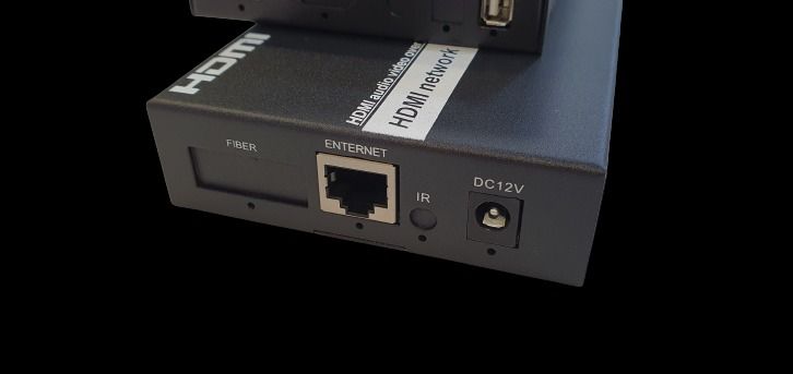 HDMI Extender Cat6 Fiber Converter | Up to 100m - 2KM HDMI Signal ...