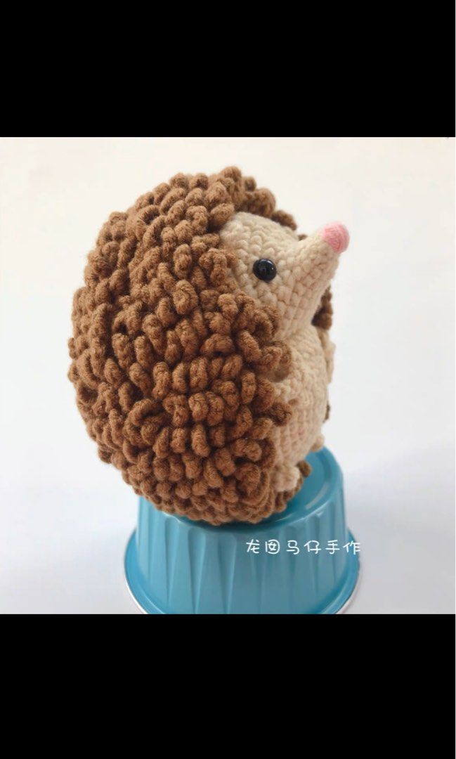 Hedgehog Crochet Kit, Hobbies & Toys, Stationery & Craft, Craft ...