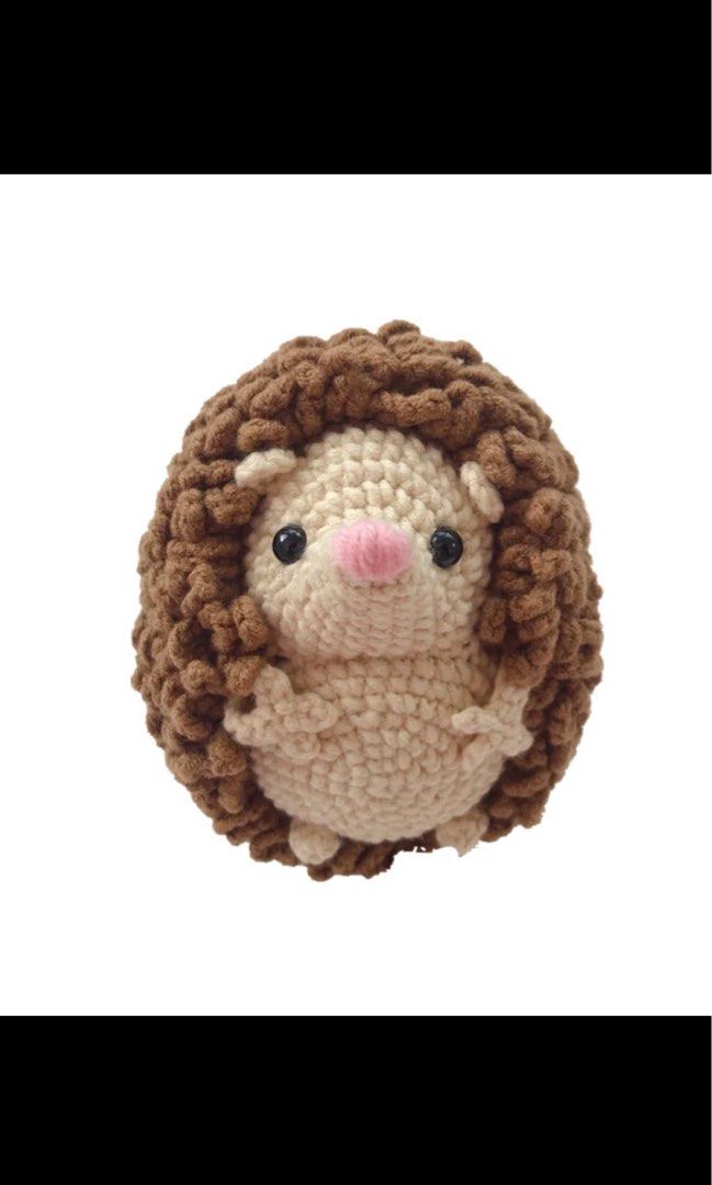 Hedgehog Crochet Kit, Hobbies & Toys, Stationery & Craft, Craft ...