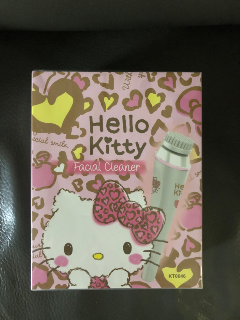 Hello Kitty facial cleaner, 美容＆化妝品, 健康及美容 - 皮膚護理, 面部 - 面部護理 - Carousell