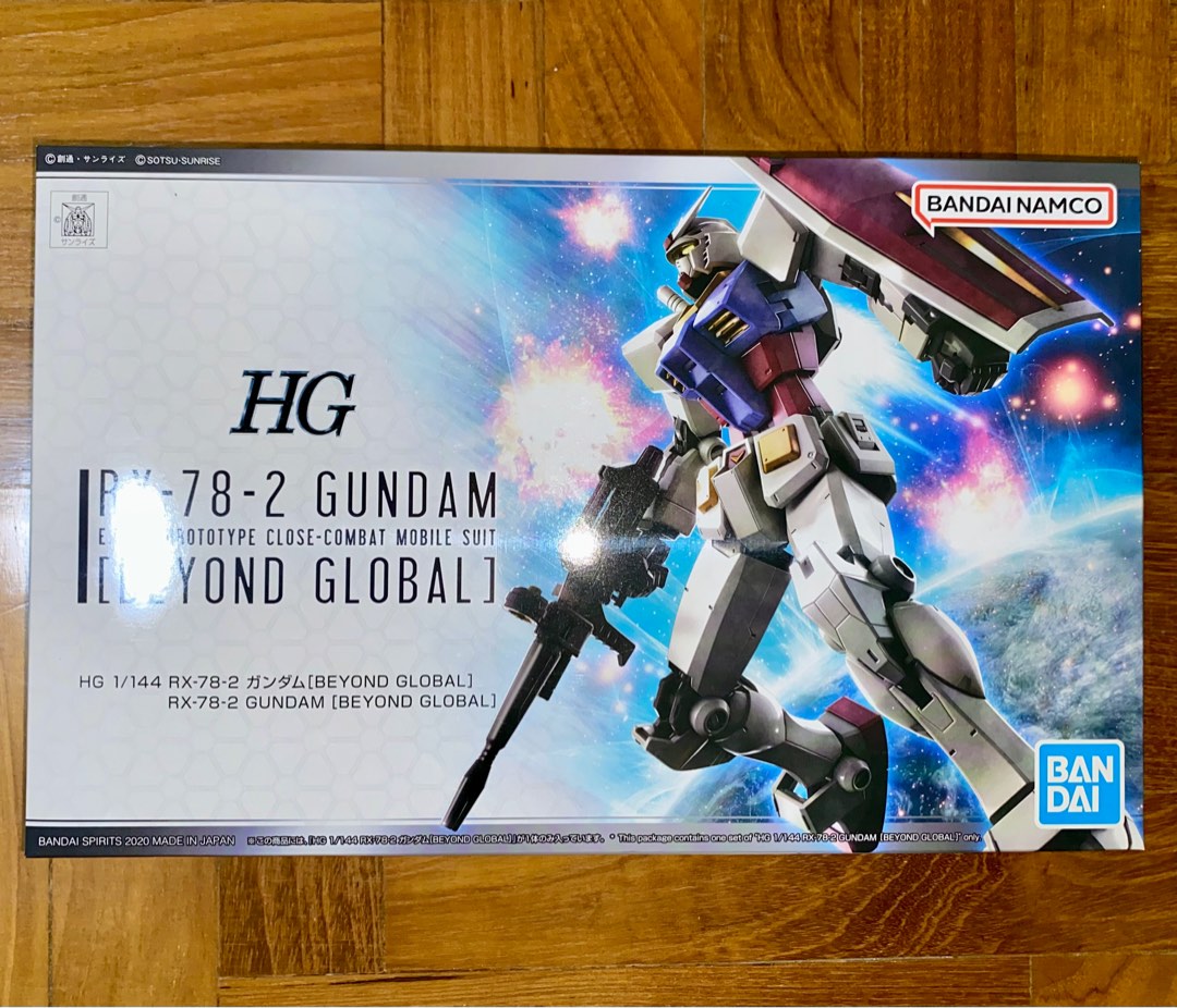 HG RX-78-2 Gundam Beyond Global Ver. Gunpla, Hobbies & Toys, Toys ...
