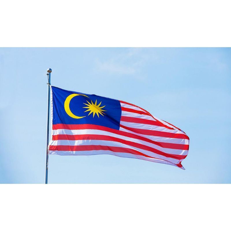 High Quality Bendera Malaysia National Flag Merdeka 90x180cm Stock ...