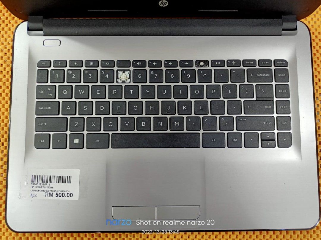 HP LAPTOP RTL 8723BE, Computers & Tech, Laptops & Notebooks on Carousell