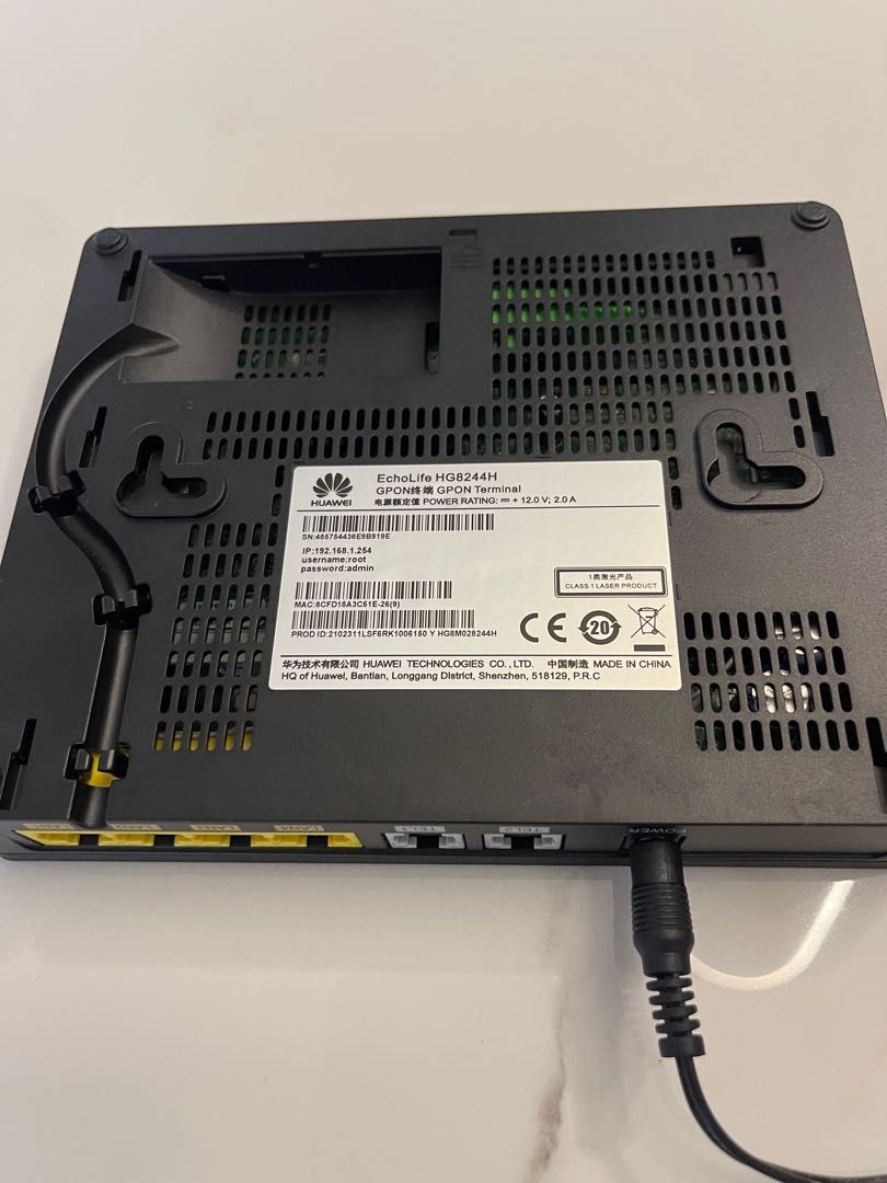 Huawei SingTel Modem, Computers & Tech, Parts & Accessories, Networking ...