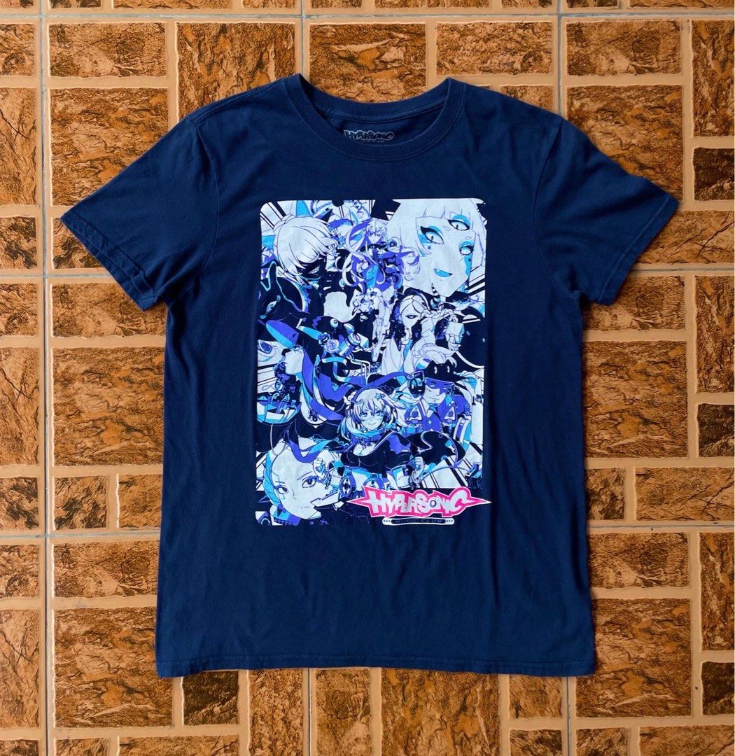 HYPERSONIC ANIME SHIRT, Men's Fashion, Tops & Sets, Tshirts & Polo ...