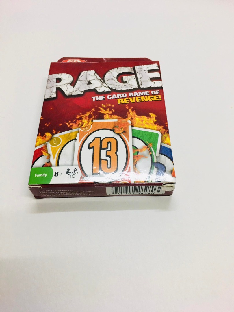Ideal Rage Card Game..The Card Game of Revenge!, Hobbies & Toys, Toys ...