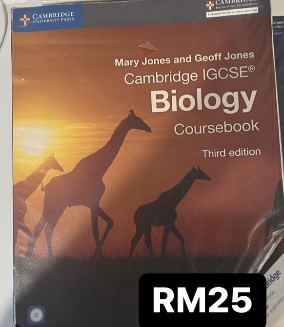 IGCSE biology coursebook, Hobbies & Toys, Books & Magazines, Textbooks ...