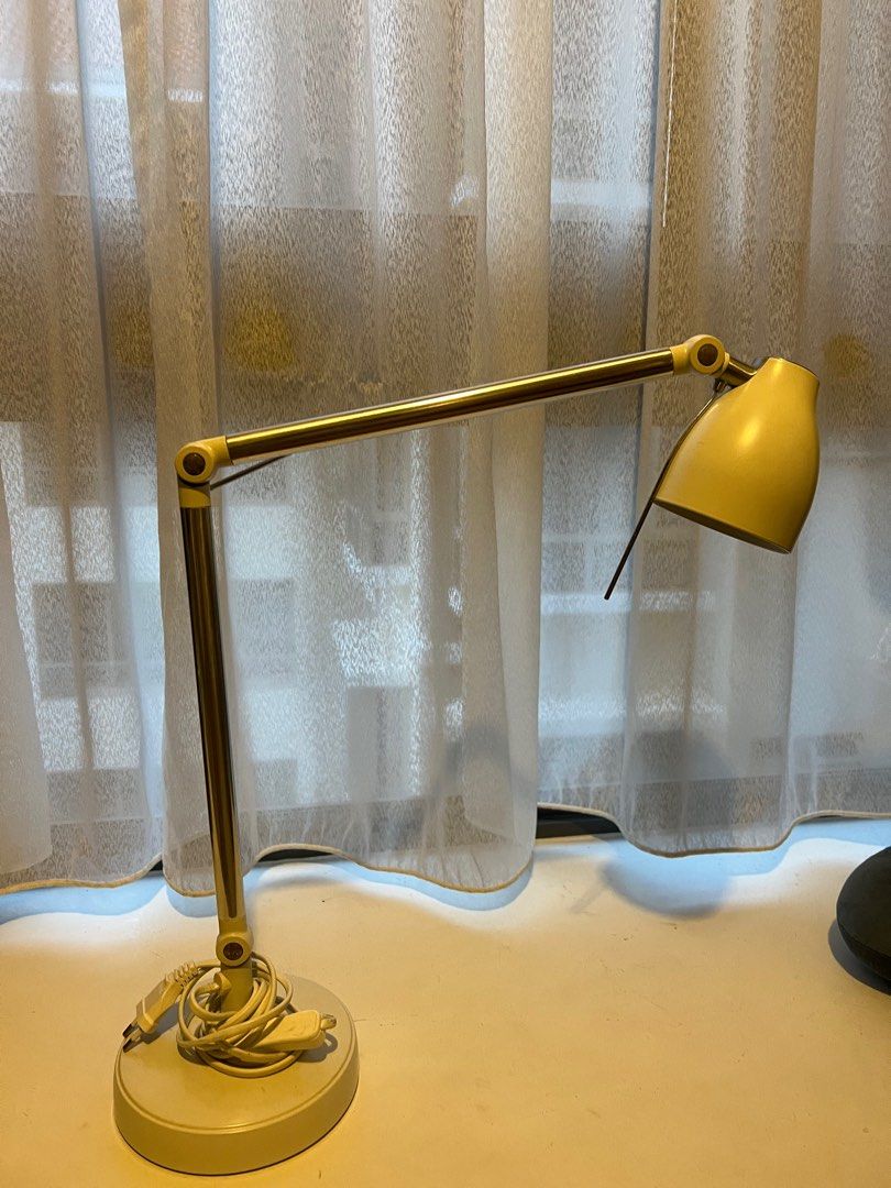 IKEA TRAL WORK LAMP 64 WHITE, Furniture & Home Living, Lighting & Fans ...
