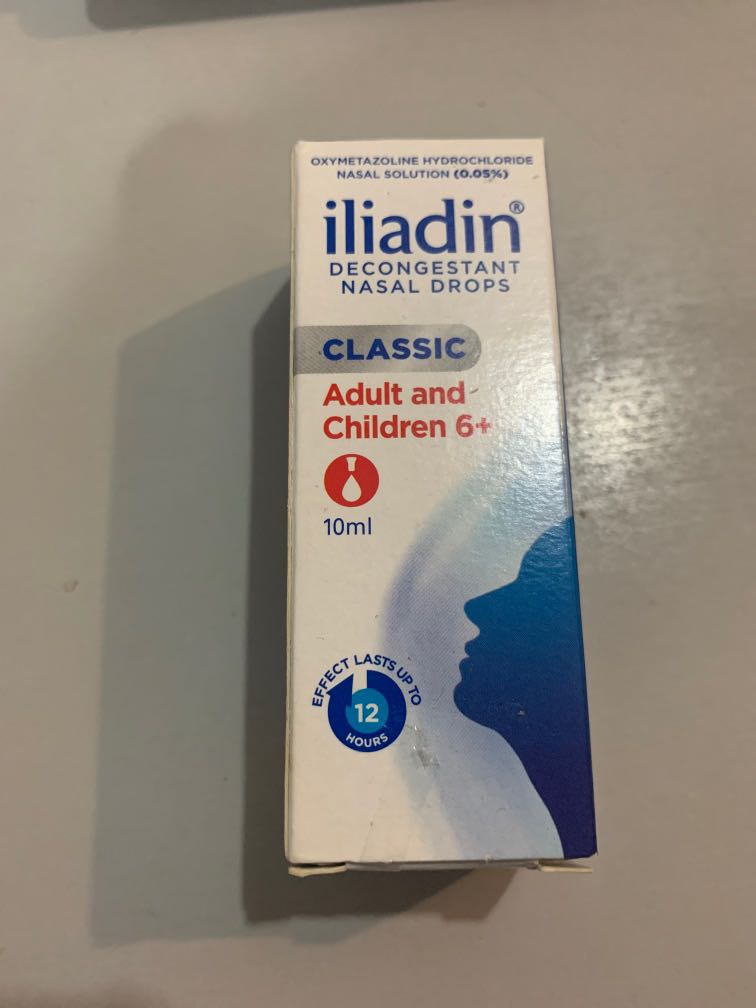 Iliadin nasal drops, Health & Nutrition, Medical Supplies & Tools on ...