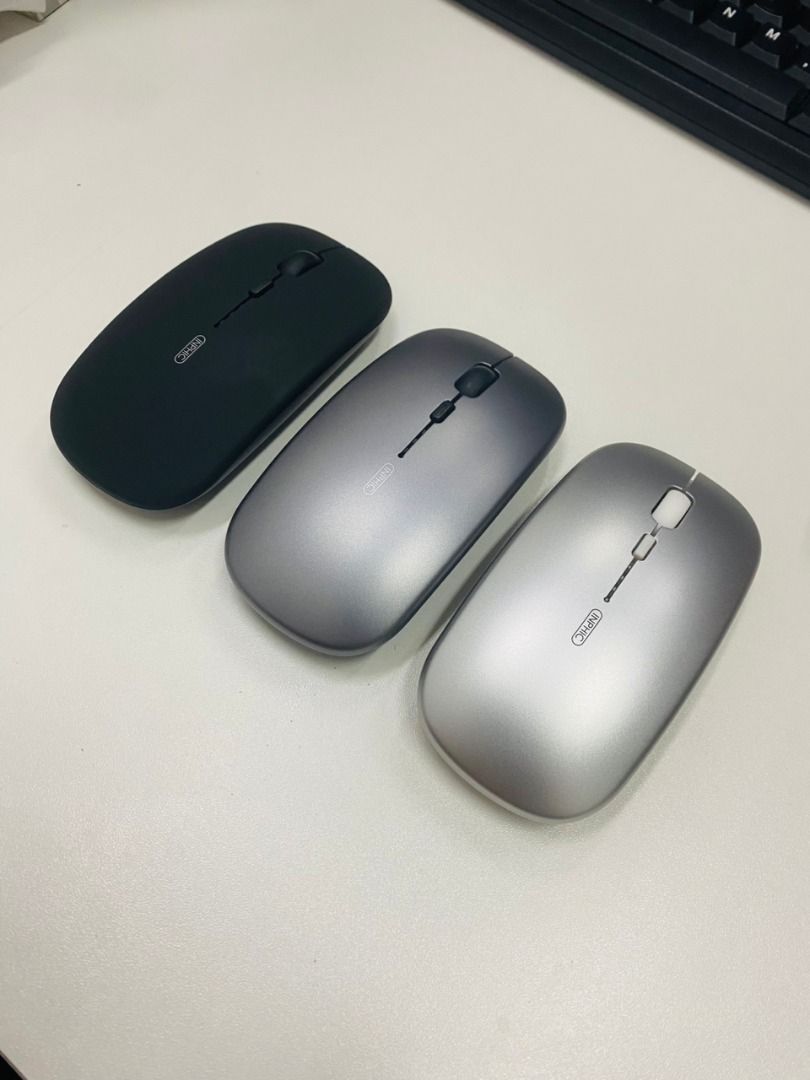 INPHIC Wireless Mouse 2.4Ghz Silent Rechargeable Mouse With Battery ...