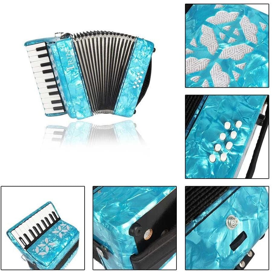 IRIN 22-Key 8 Bass Piano Accordion Educational Musical Instrument ...