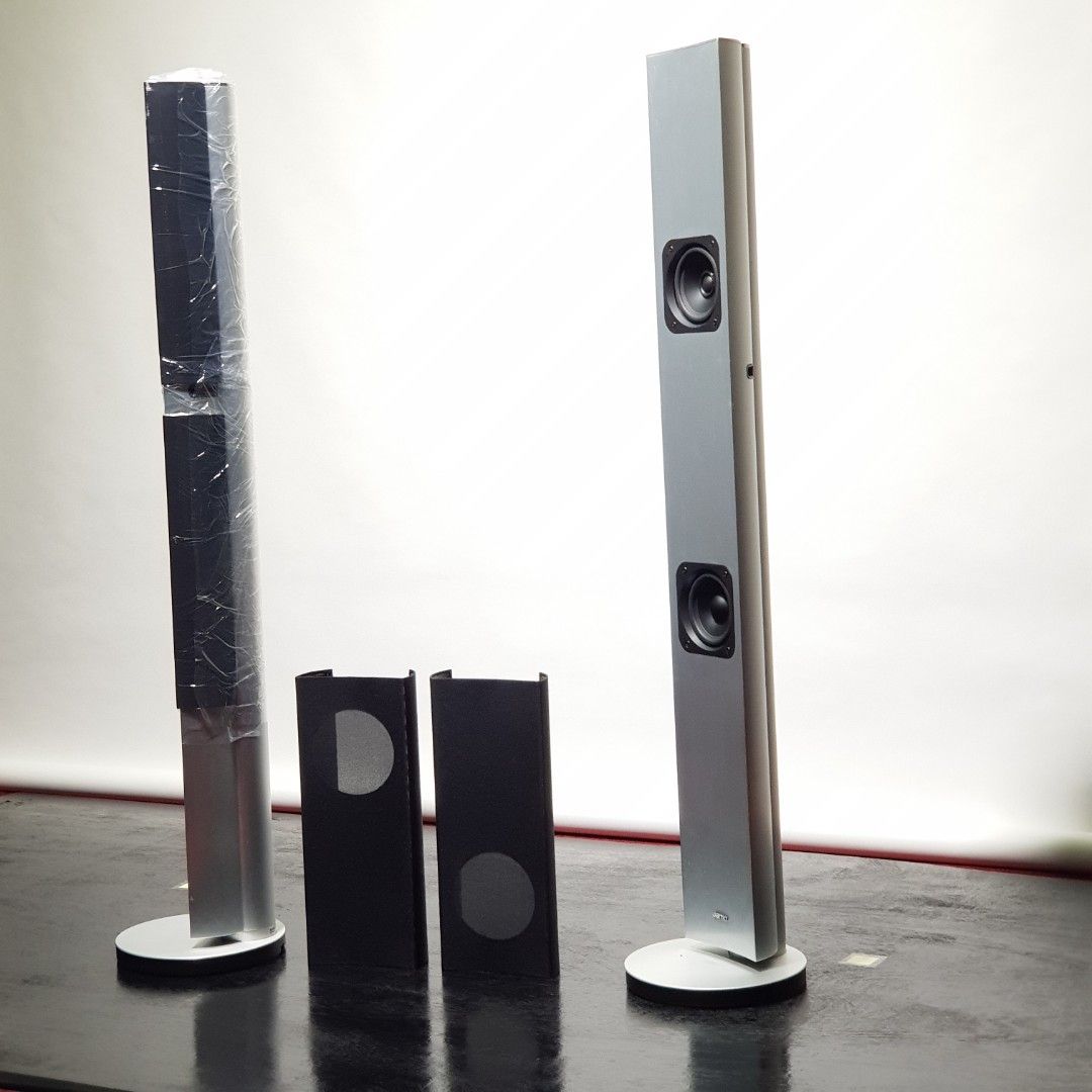 Jamo all metal floor standing speakers, Audio, Soundbars, Speakers & Amplifiers on Carousell