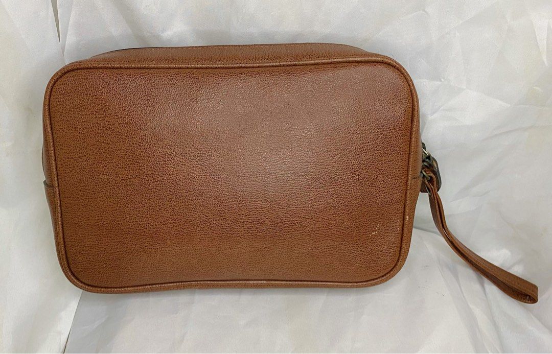 Japan Surplus Genuine Leather Hickok Pouch for Men Color Tan, Men's ...