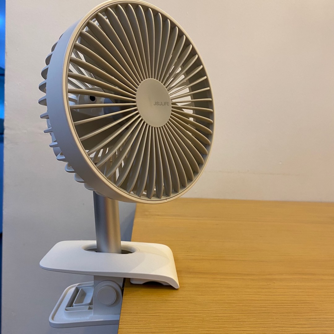 JISULIFE Mini Clamp Fan, Furniture & Home Living, Lighting & Fans, Fans ...