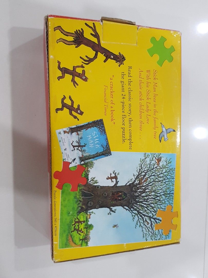 Julia Donaldson Stickman Floor Puzzle, Hobbies & Toys, Toys & Games on ...