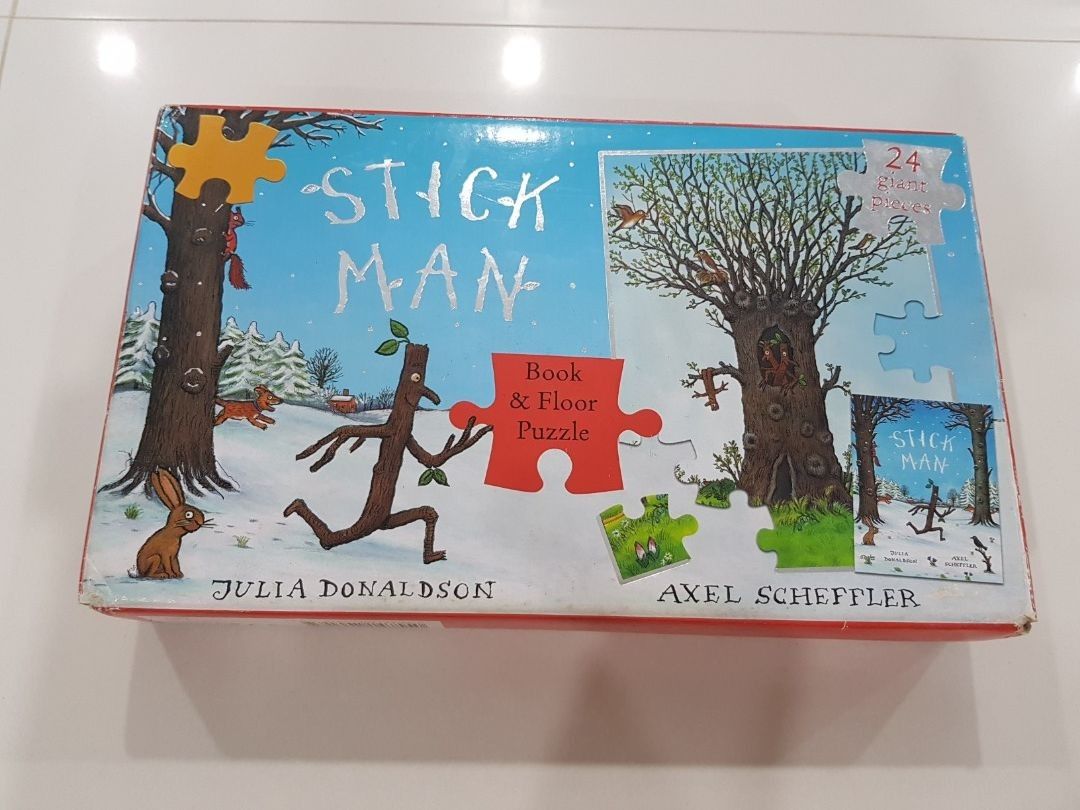 Julia Donaldson Stickman Floor Puzzle, Hobbies & Toys, Toys & Games on ...