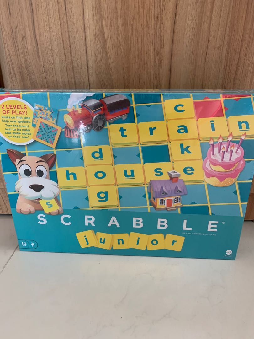 Junior Scrabble, Hobbies & Toys, Toys & Games on Carousell