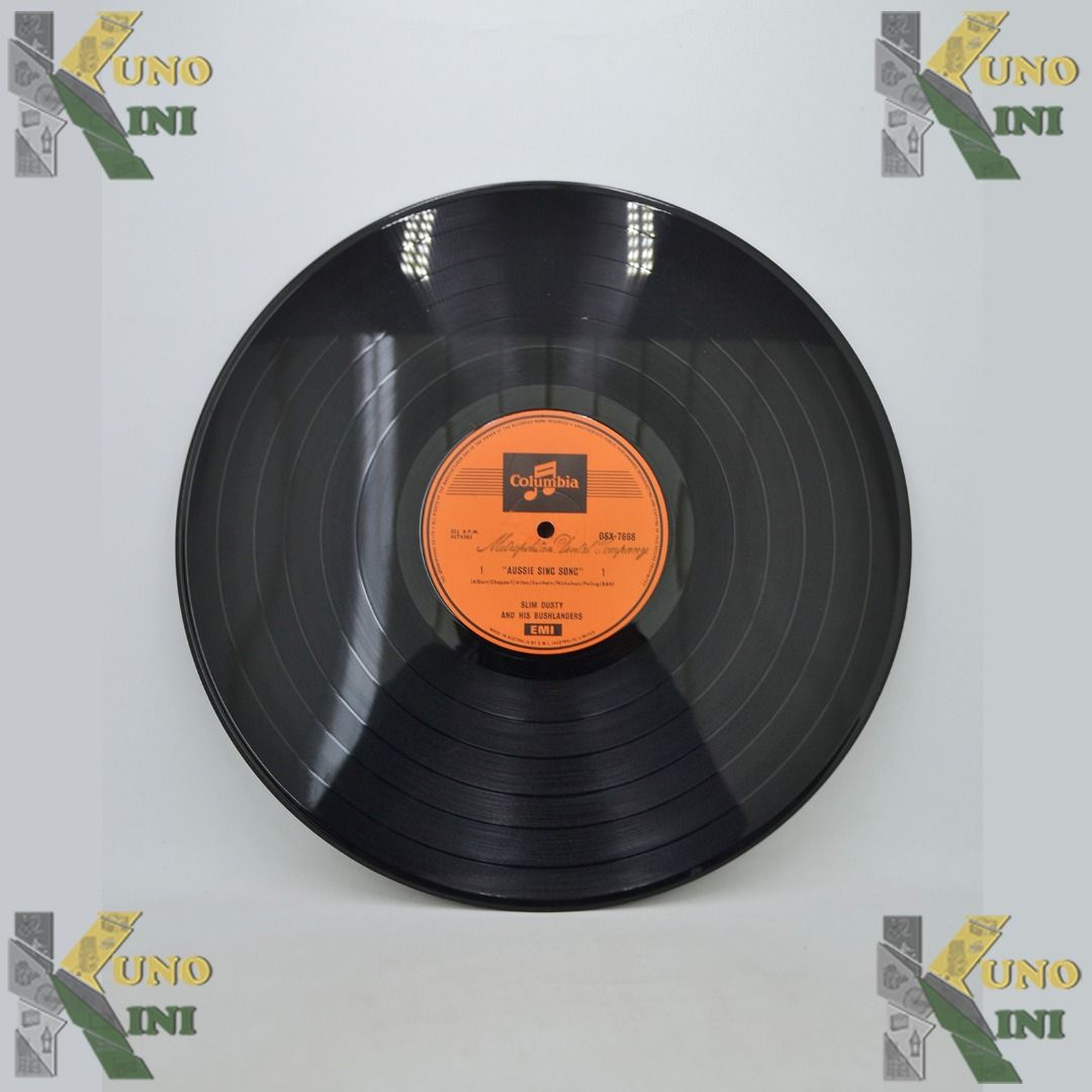 KASET PIRINGAN HITAM AUSSIE SING SONG SLIM DUSTY AND HIS BUSHLANDERS ...