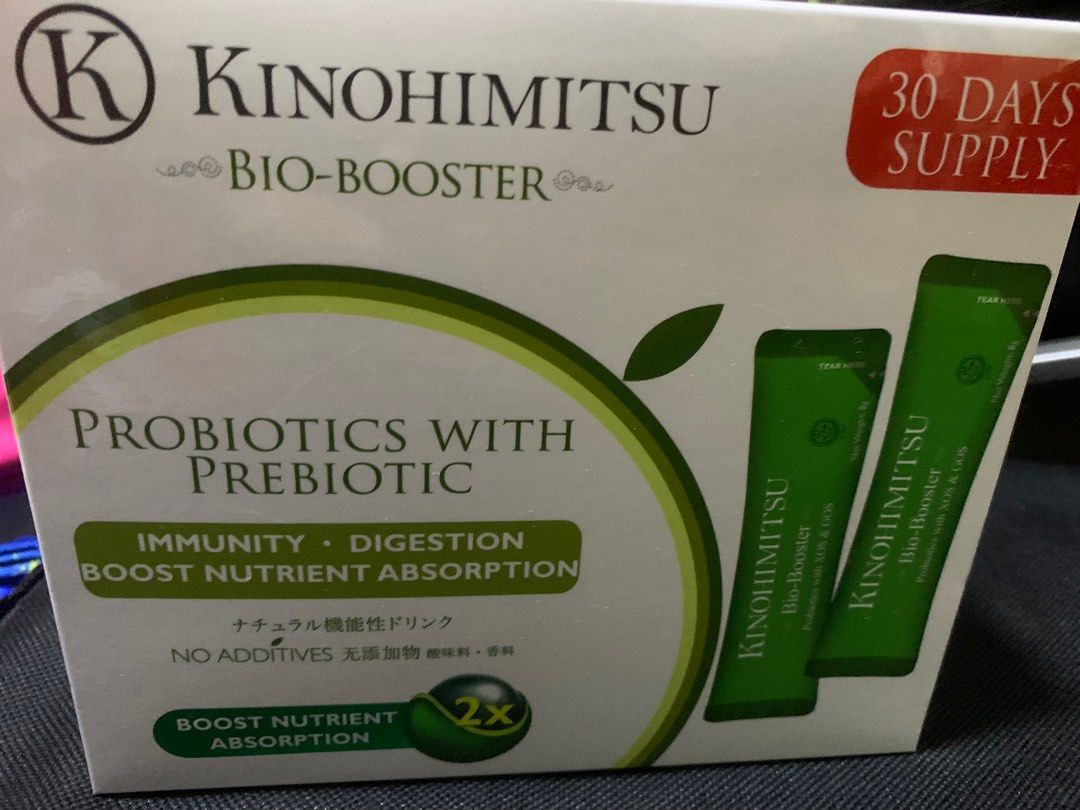 FREE 5 sticks of Kinohimitsu Bio-Booster Probiotics with Prebiotic ...