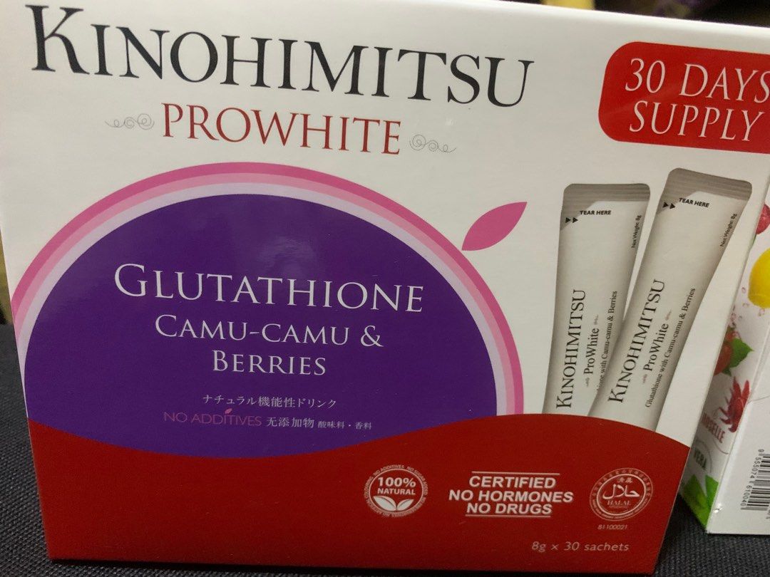 Kinohimitsu Prowhite ( last box), Health & Nutrition, Health ...