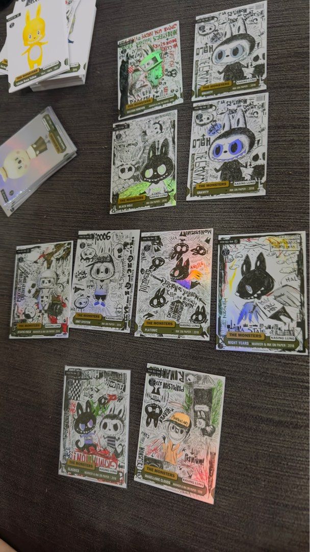 Labubu How2work Trading Card Game Series 1, Hobbies & Toys, Toys ...