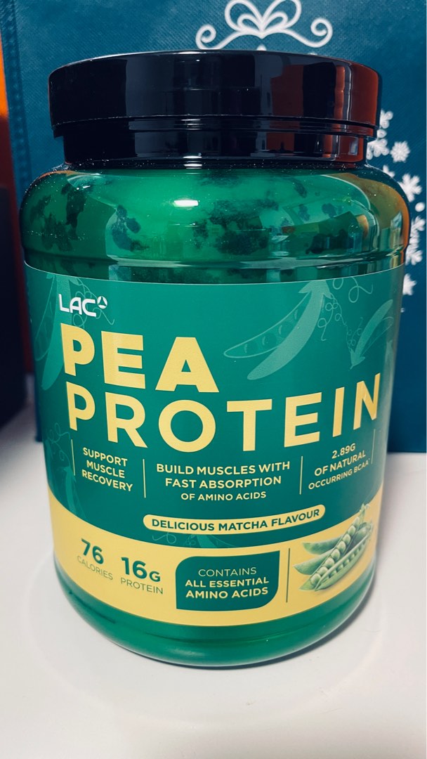 LAC Pea protein 784g (Expiry: Sep 2024), Health & Nutrition, Health ...