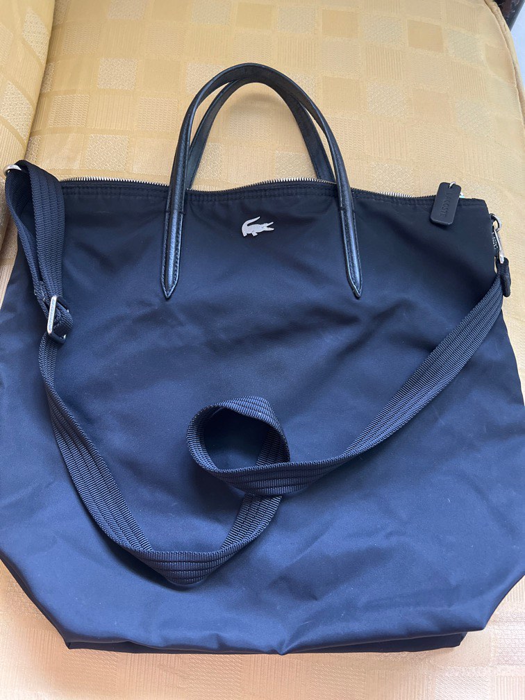 Lacoste Nylon Bag with sling, Women's Fashion, Bags & Wallets, Tote ...