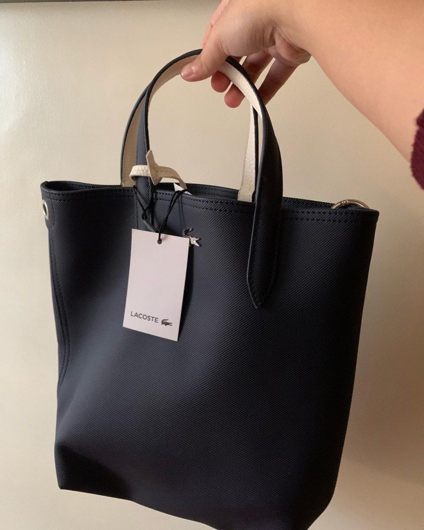 Lacoste Reversible Bucket Bag, Women's Fashion, Bags & Wallets, Tote ...