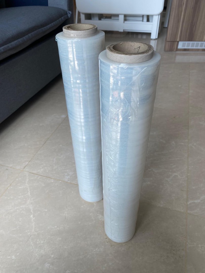 Large plastic cling wrap, Furniture & Home Living, Home Improvement ...