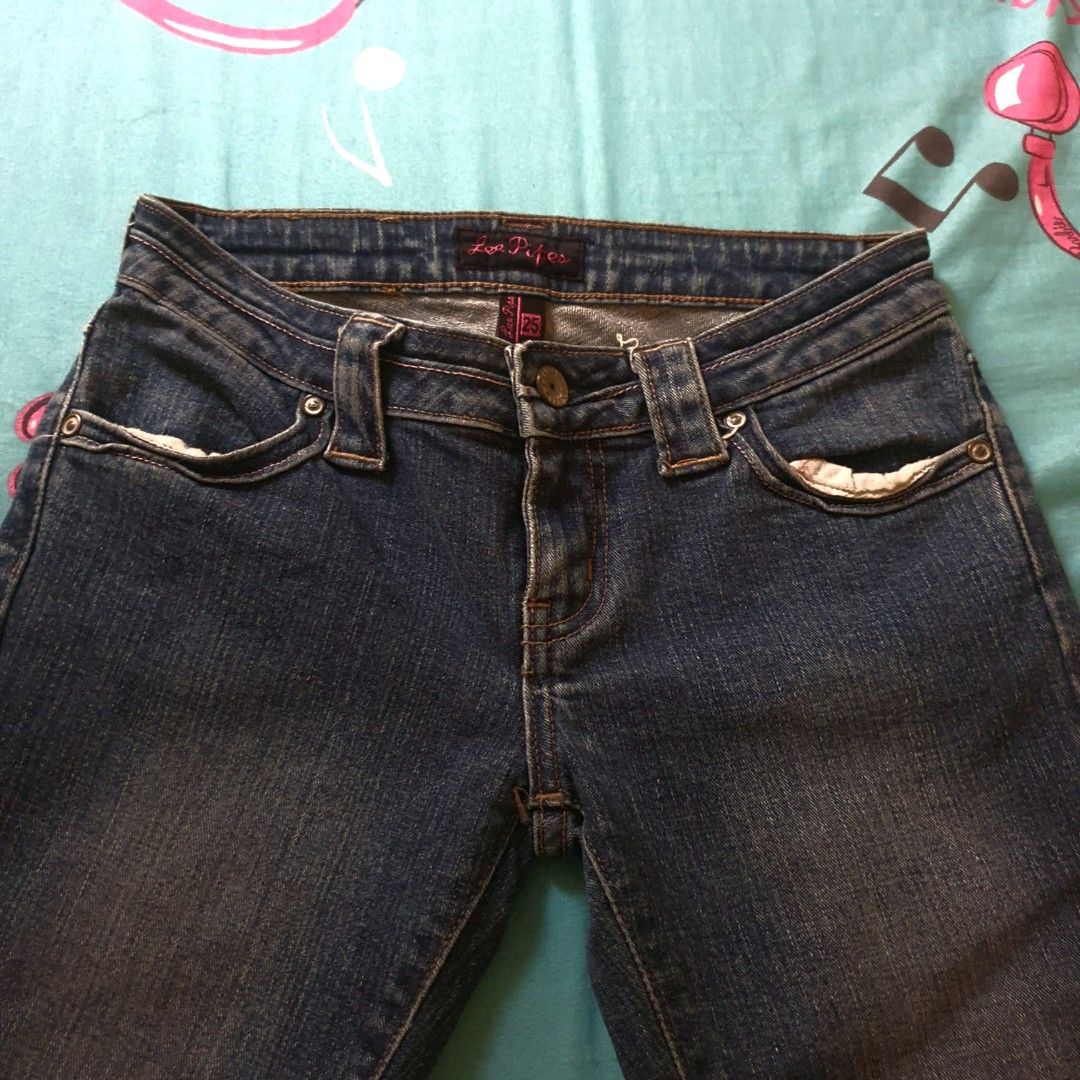 Lee pipes low waist jeans, Women's Fashion, Bottoms, Jeans on Carousell