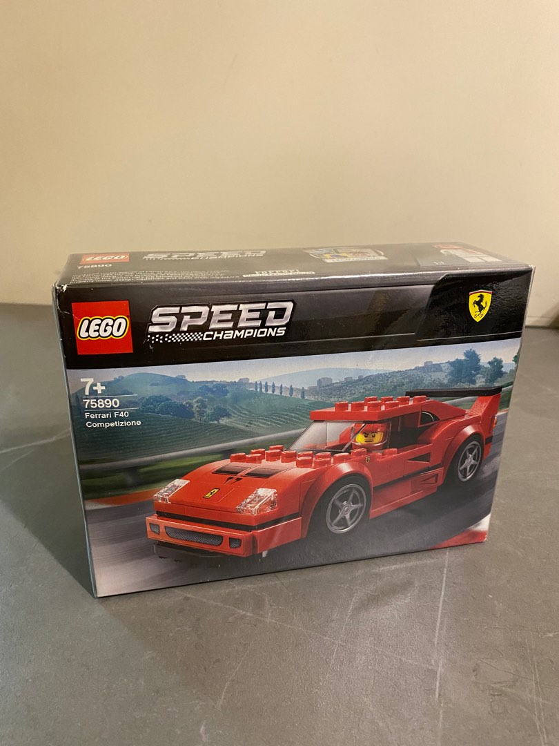 LEGO 75890 Ferrari F40 Speed Sealed MIB, 興趣及遊戲, 玩具 & 遊戲類 - Carousell