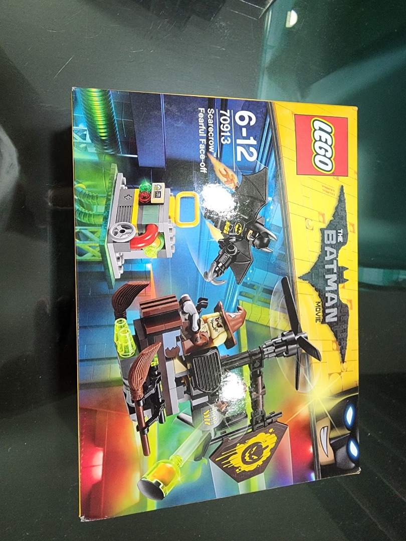 LEGO Batman Movie Scarecrow Fearful Face-Off 70913 Building Kit ...