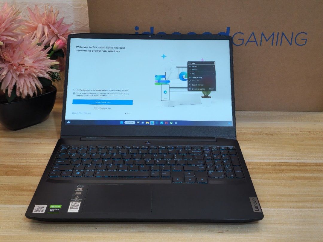 Lenovo Ideapad Gaming 3 15IMH05 81y4 i5-10th Gen 16GB RAM 256GB SSD 1TB HDD GTX 1650TI 4GB VRAM ...