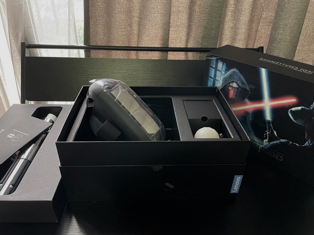 LENOVO STAR WARS JEDI CHALLENGES VR, Video Gaming, Gaming Accessories, Virtual Reality on Carousell