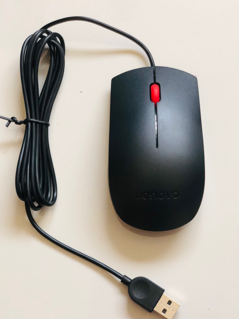 Lenovo Wired Mouse, Computers & Tech, Parts & Accessories, Mouse ...