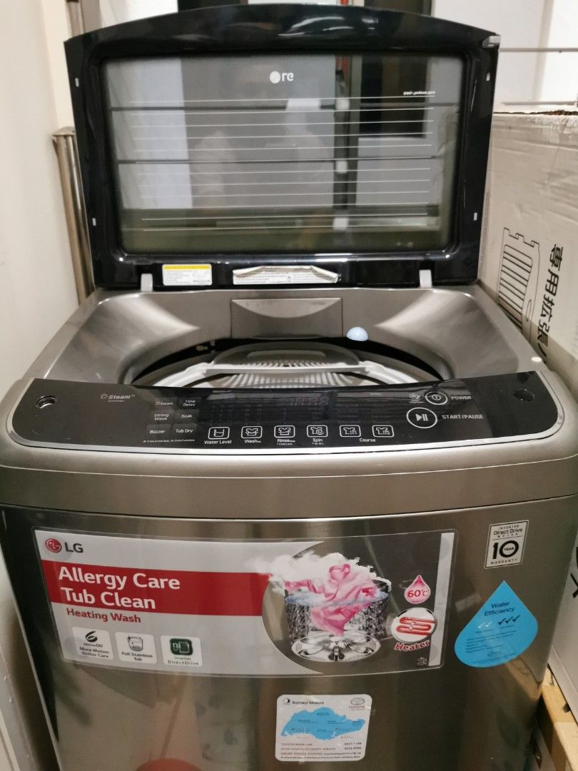 LG allergy care washing machine, TV & Home Appliances, Washing Machines ...