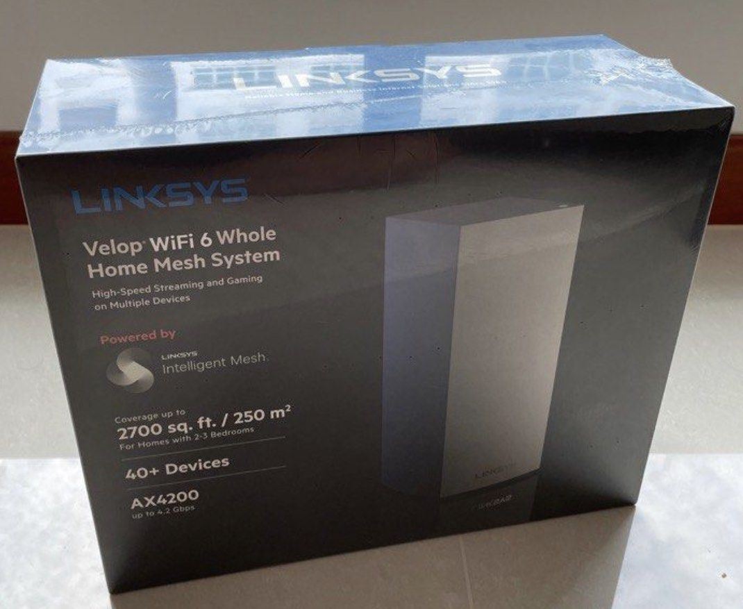 Linksys Velop WiFi 6 Whole Home Mesh System, Computers & Tech, Parts & Accessories, Networking ...