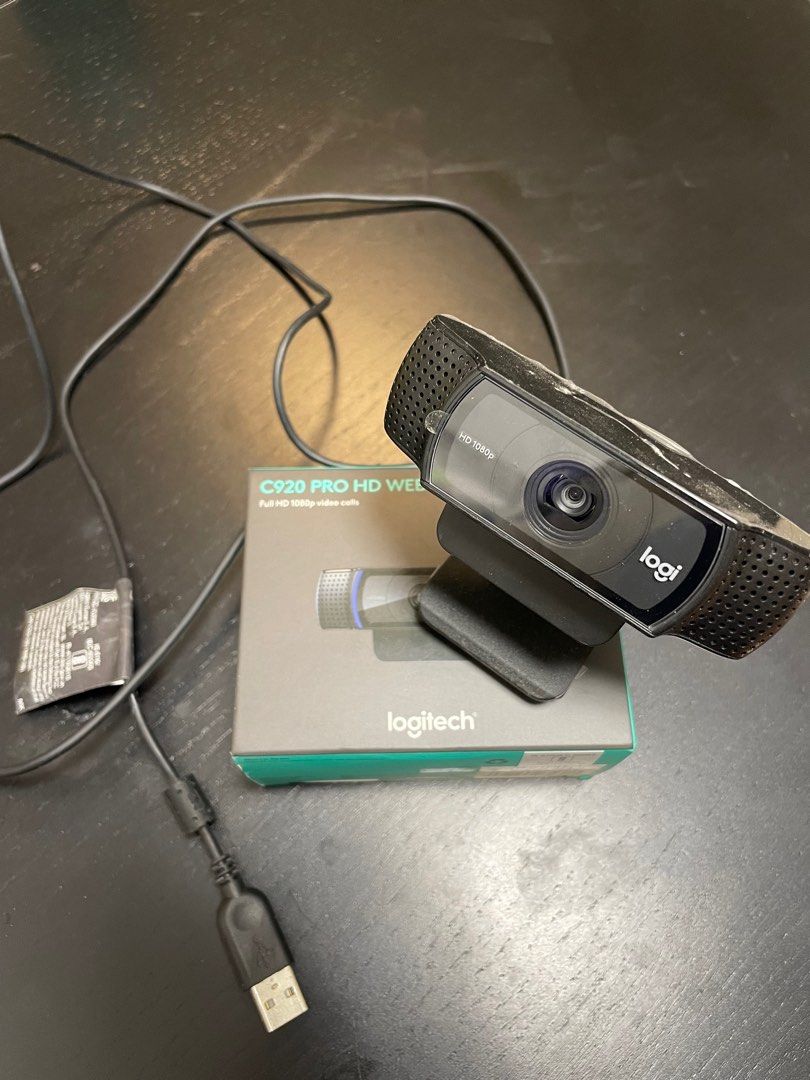 Logitech C920 Pro HD Webcam, Computers & Tech, Parts & Accessories ...