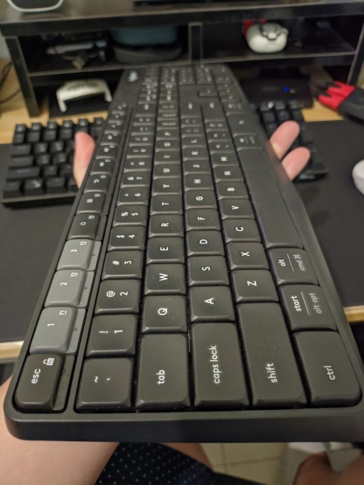 Logitech K375s Full Size Multi-Device Bluetooth Wireless Keyboard Good ...