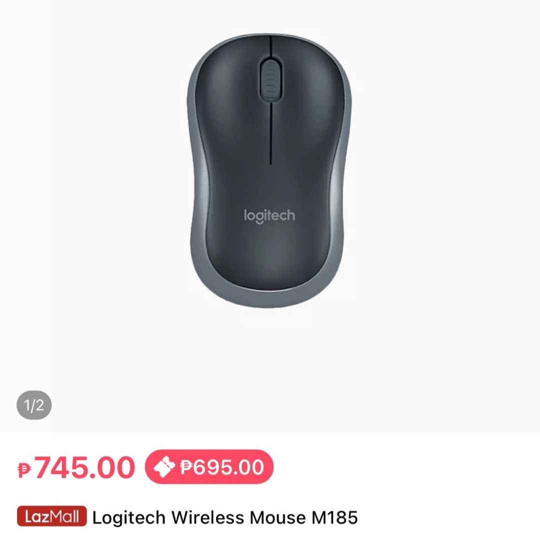 Logitech Mouse M185 Computers And Tech Parts And Accessories Computer