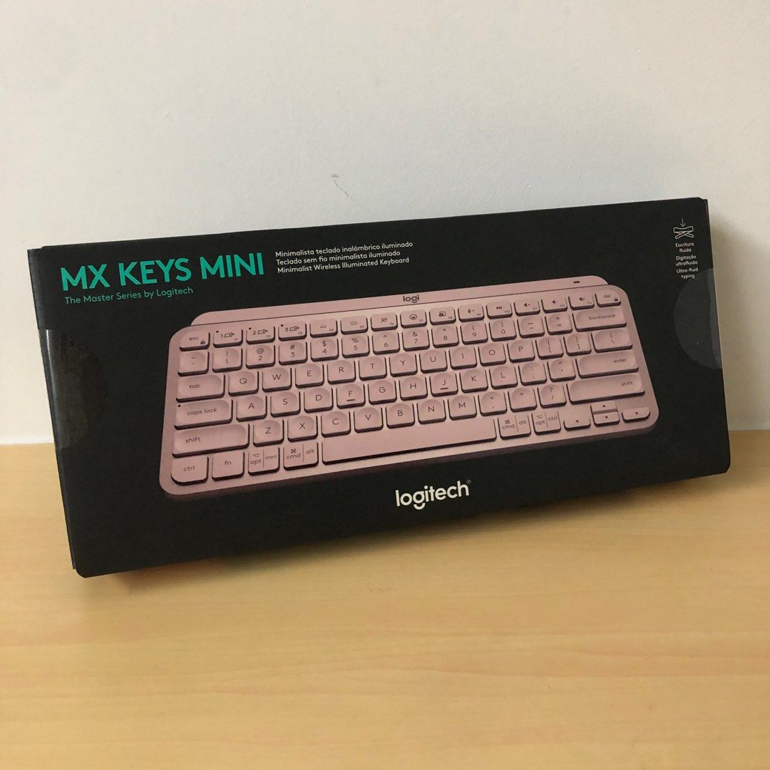 Negotiable - Logitech MX Keys Mini (Rose), Computers & Tech, Parts ...