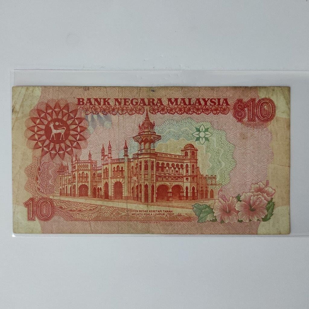 Malaysia Old Banknote RM 10 Taha Signed First Prefix PA, Hobbies & Toys ...