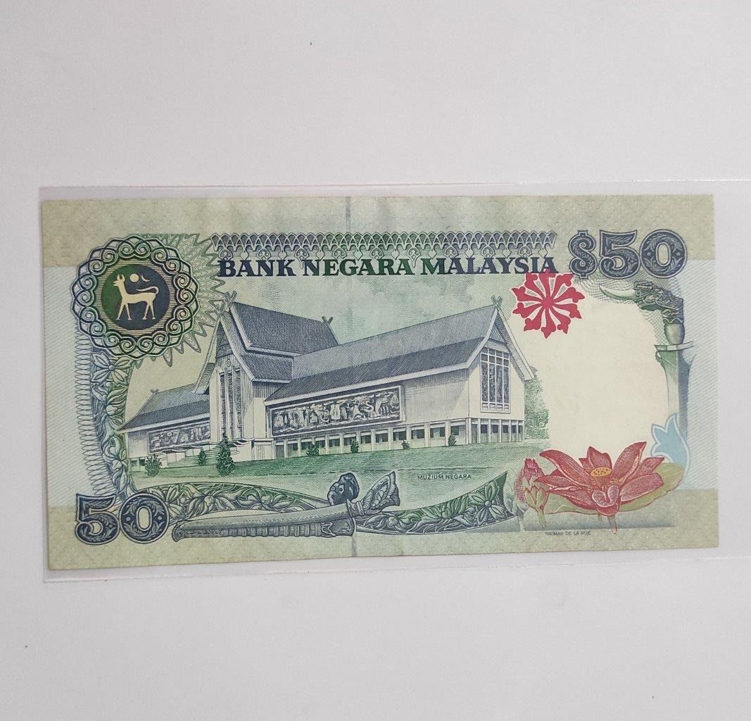 Malaysia Old Banknotes RM 50 Ahmad Don Sign Prefix BH (High Grade ...