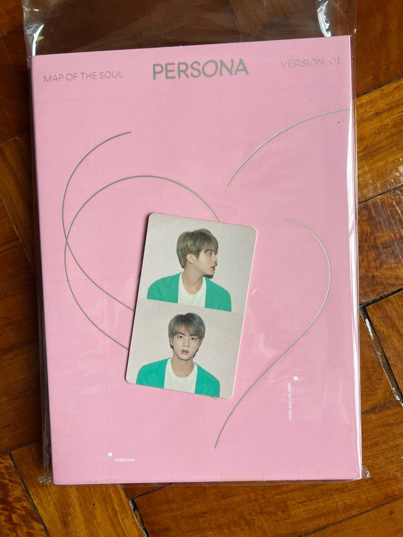 Map of the Soul: Persona (Album + Jin PC), Hobbies & Toys, Memorabilia ...