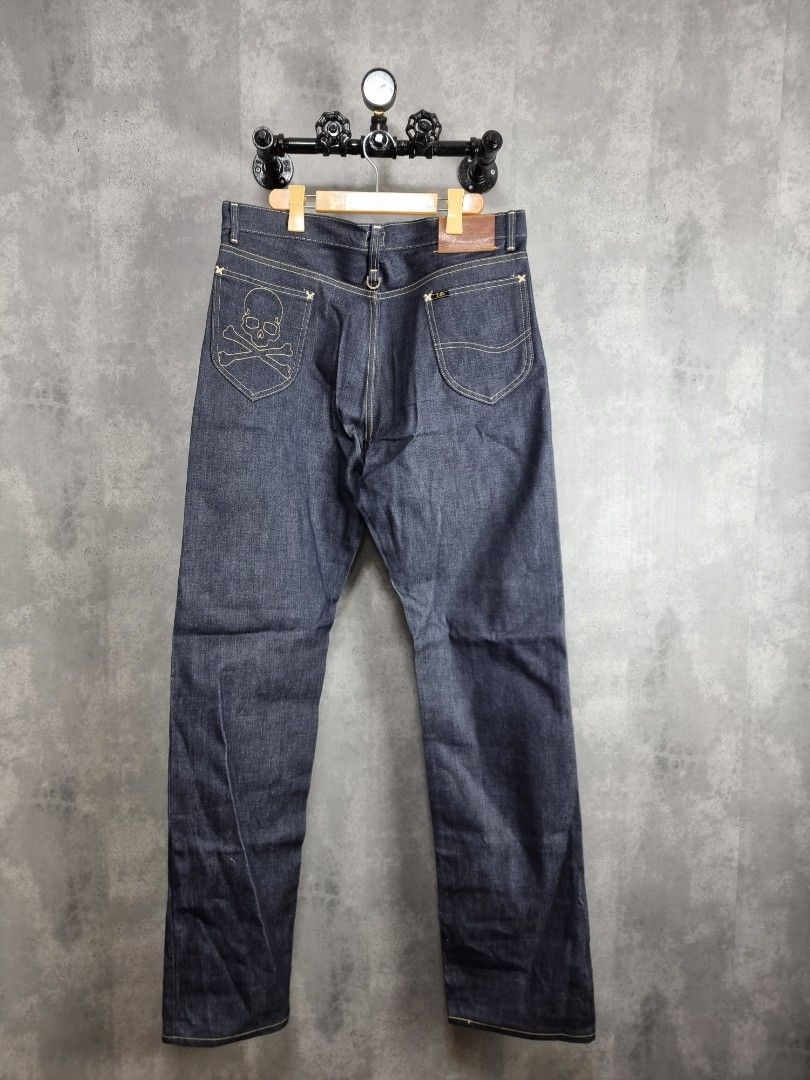 Mastermind Japan x Lee Selvedge Jeans, Men's Fashion, Bottoms, Jeans on ...