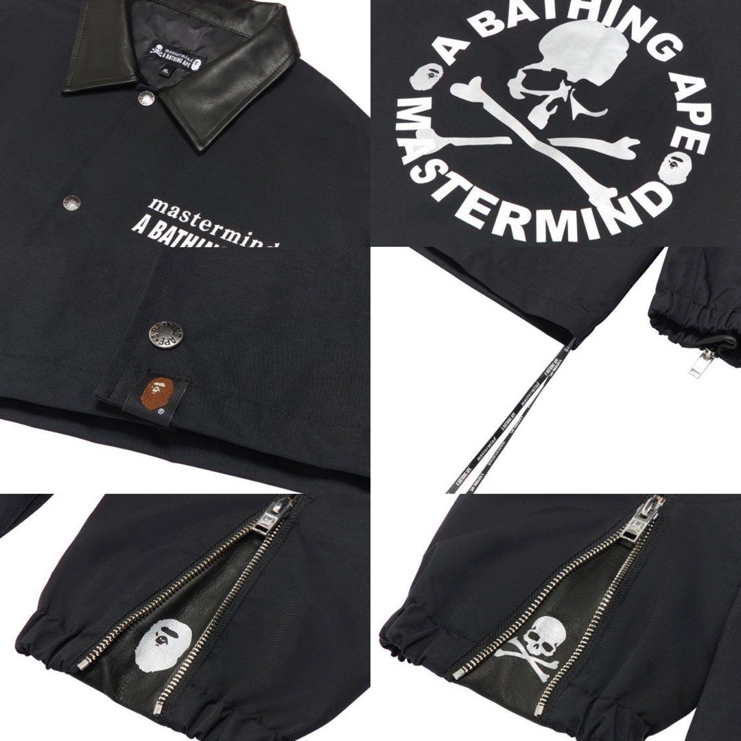 MASTERMIND VS BAPE MVB LOGO BUTTONED JACKET, Men's Fashion, Coats ...