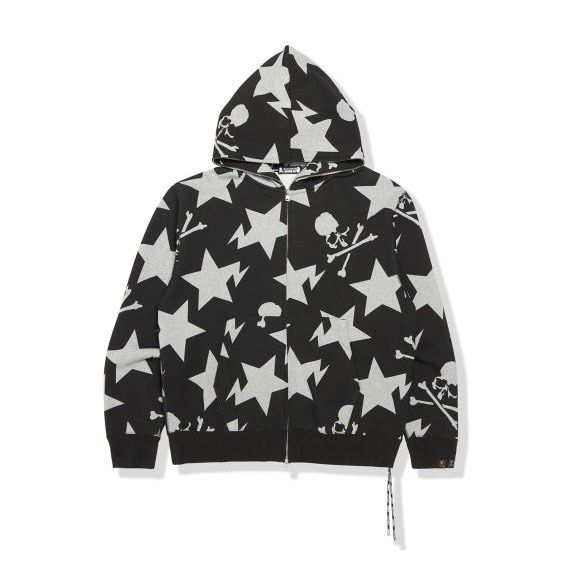 MASTERMIND VS BAPE MVB LOGO GRAPHIC FULL ZIP HOODIE, Men's Fashion ...