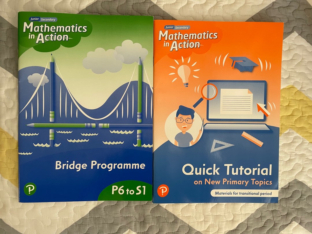 Mathematics in Action Junior Secondary P6 to S1, 興趣及遊戲, 書本 & 文具, 教科書 ...